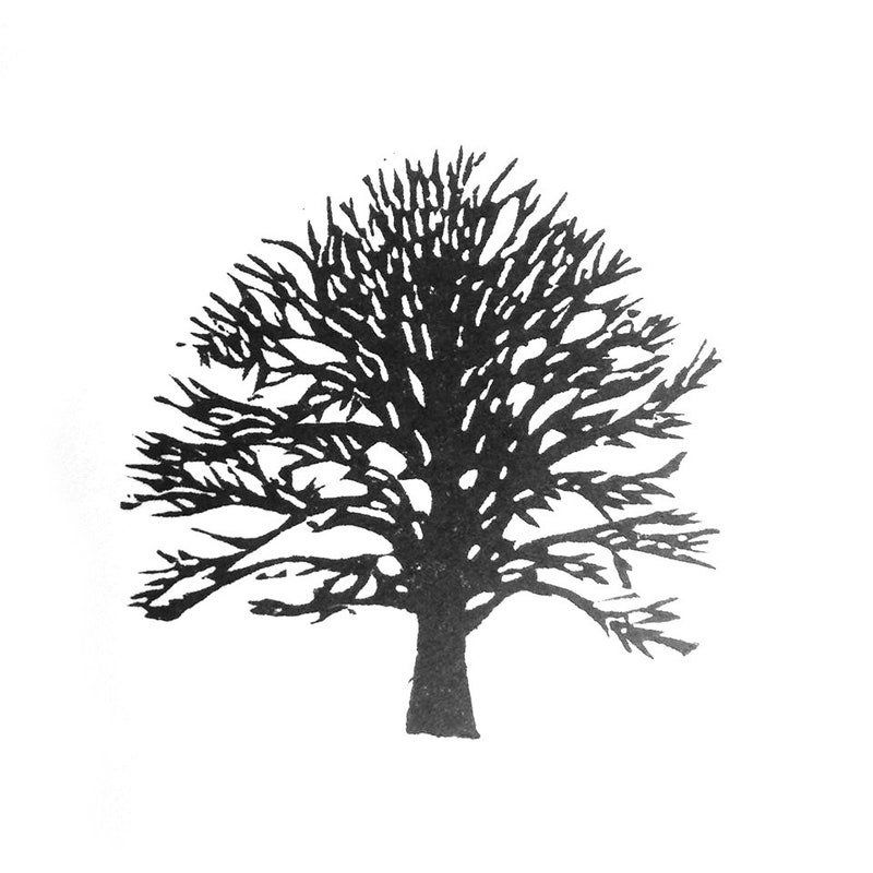 Tree Stamp - Etsy