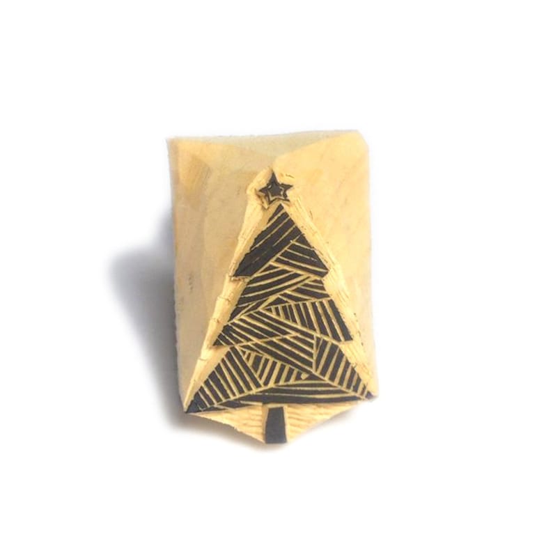 Christmas Tree, Christmas Tree Stamp, Christmas Stamp, Pine Stamp, Pine ...