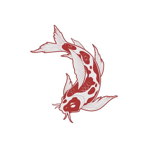 Fish Rubber Stamp - Etsy