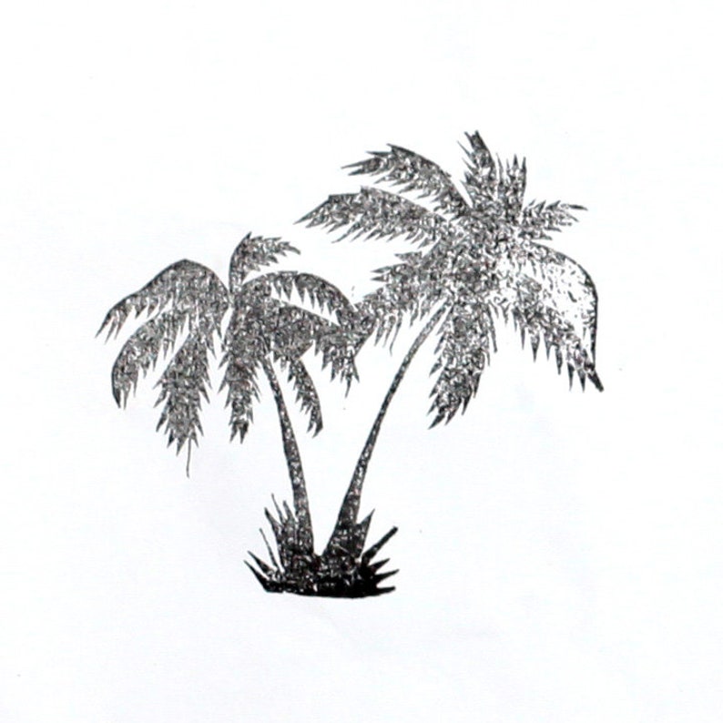 Palm Tree Stamp Tree Stamp Wooden Stamp Hand Carved Clay - Etsy