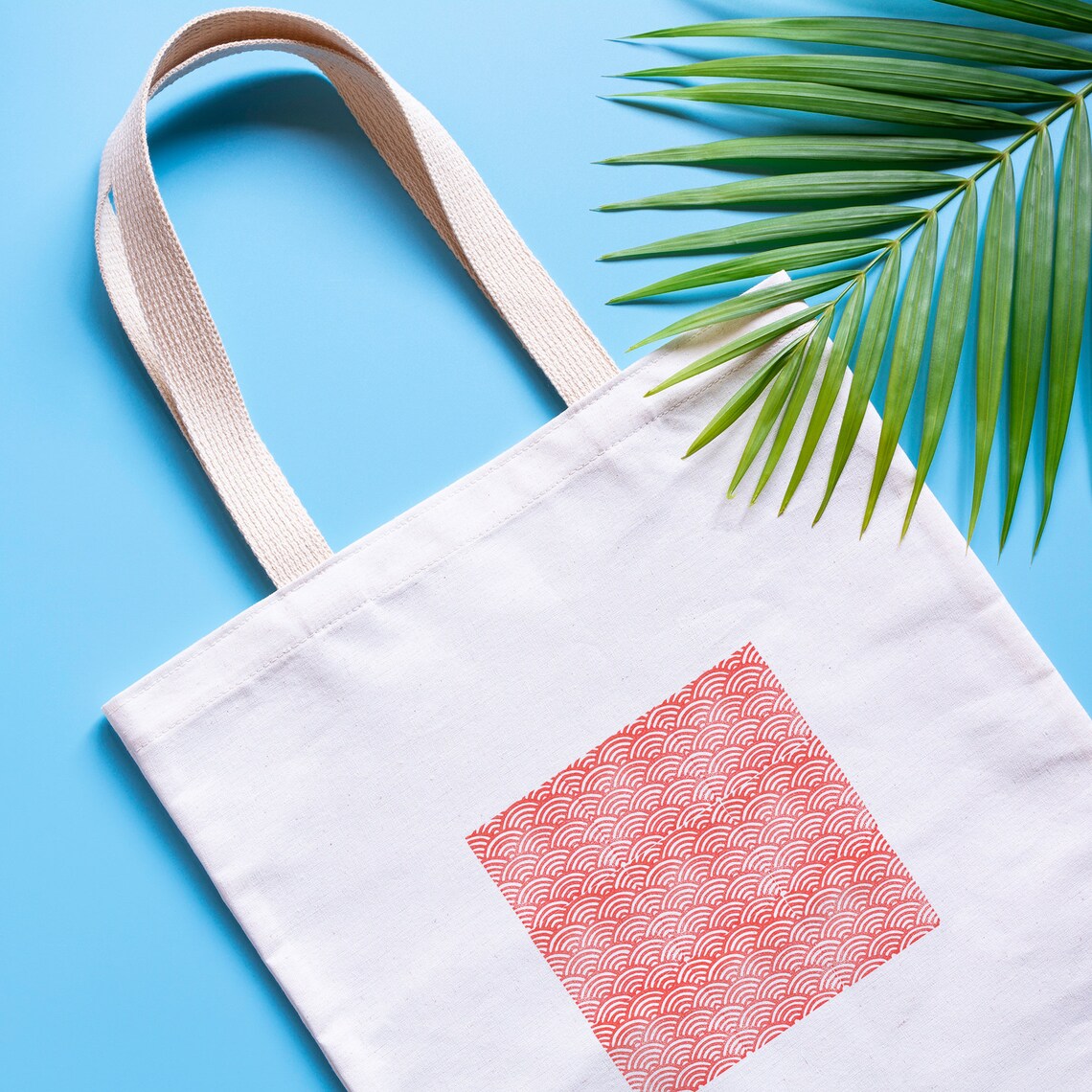 Wave pattern pattern stamp rubber stamp hand carved clay | Etsy