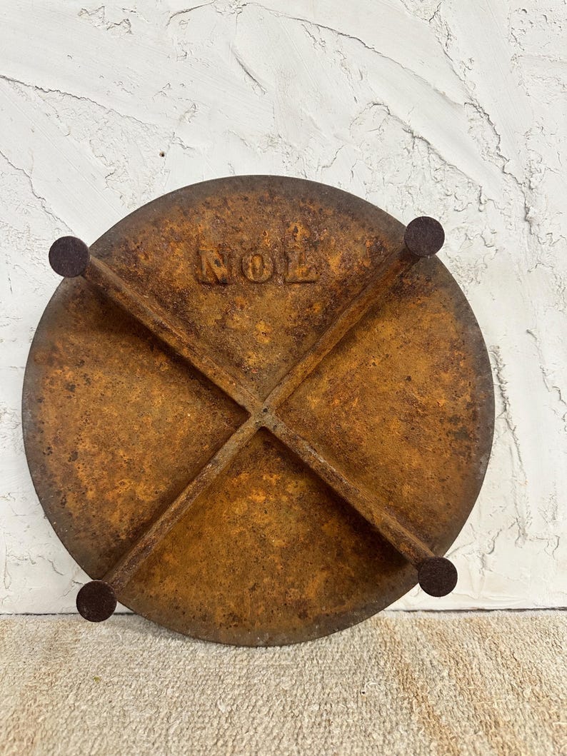 Vintage Antique New Orleans Autentic Original Cast Iron Meter Cover ...