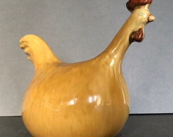 Pottery Chicken - Etsy