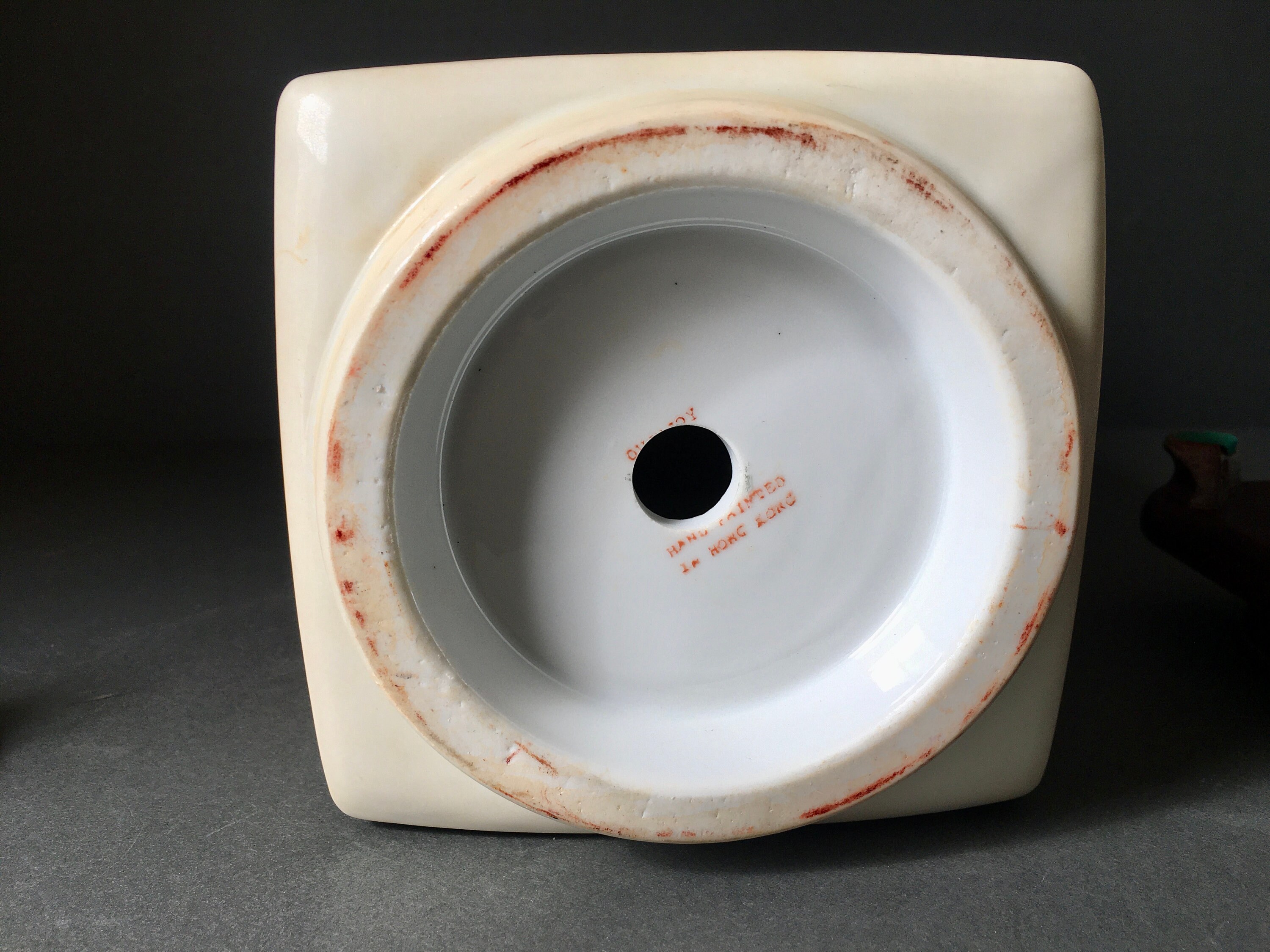 Vintage Chinese Cong Vase 17 Pillar Urn Vase on Plinth - Etsy UK