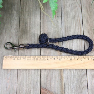 2-in-1 Tab Leash, Converts to a Short Handle Finger Tab, 14'' Obedience ...