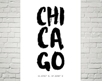 Typography poster | Etsy