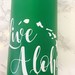 Live Aloha Hawaii Custom Vinyl Decal Sticker Flask Water Bottle Laptop ...