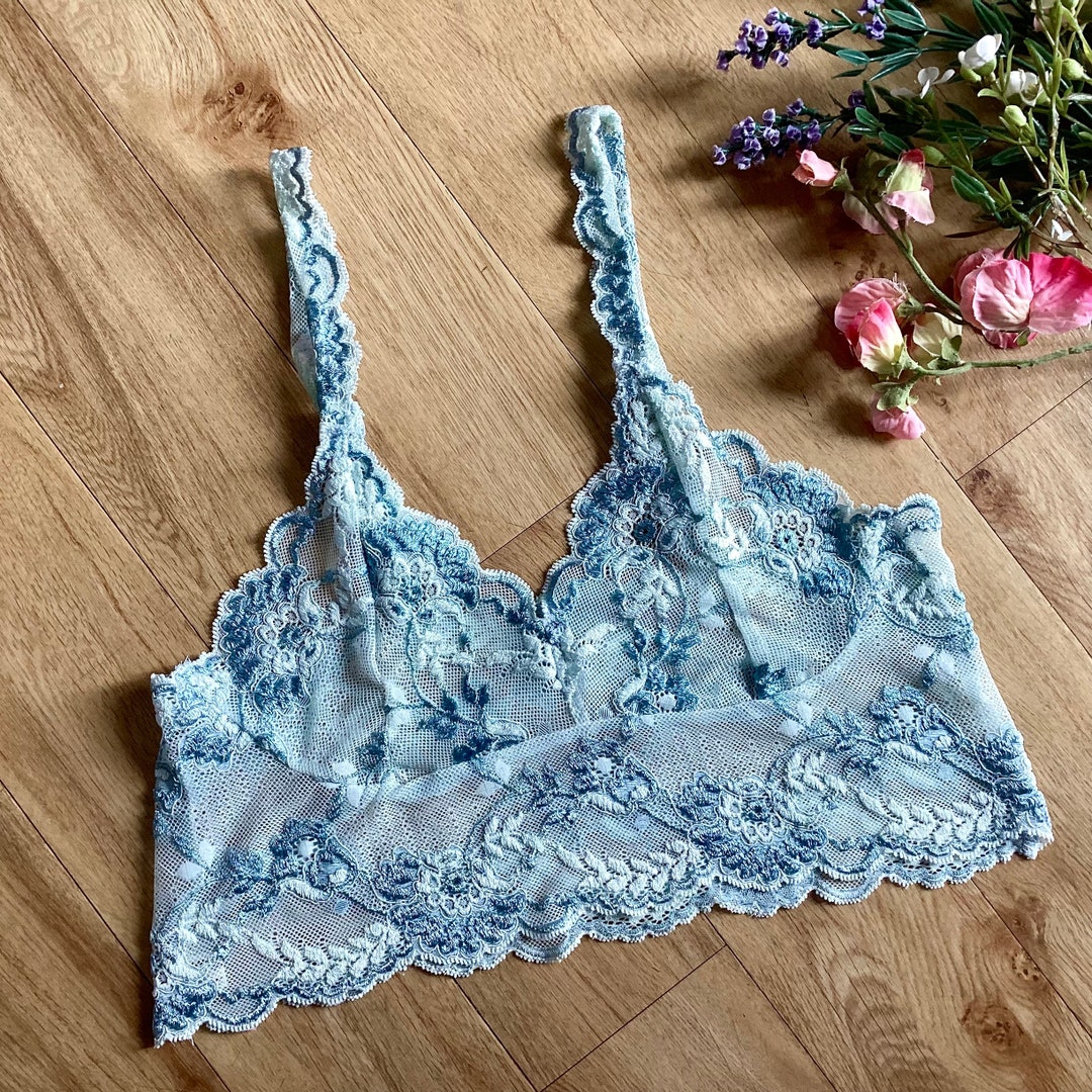 AAA Cup Lace Bralette , Pretty , Comfortable Mastectomy Bralet . Custom ...