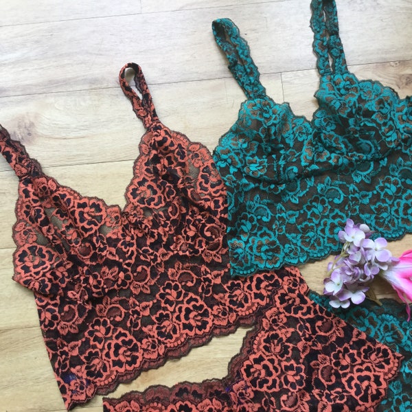 Green Lingerie - Etsy