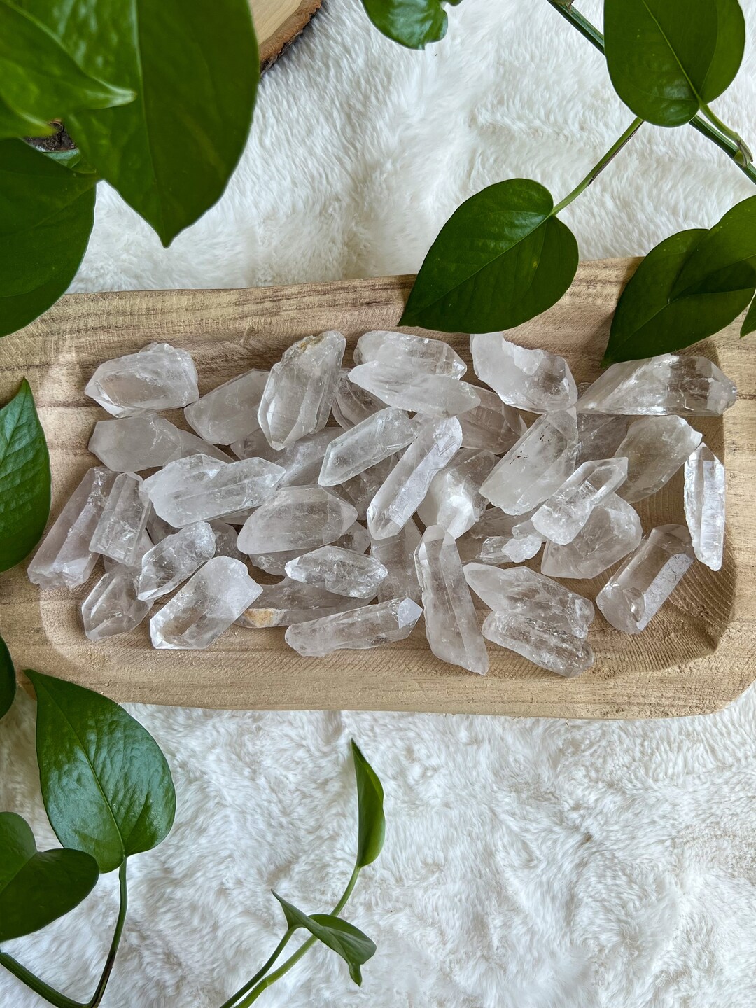 Raw Clear Quartz Points Bulk, Crystal Bundle, Gift for Crystal Lovers ...