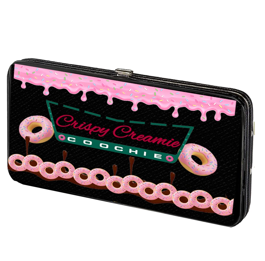 Crispy Creamie - Texture Women's Hinge Wallet - Faux Leather Hard ...