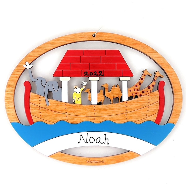 Noahs Ark Laser Cut - Etsy