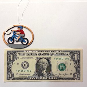 Personalized School Girl MINIATURE Christmas Ornament - Wood, Laser Cut ...