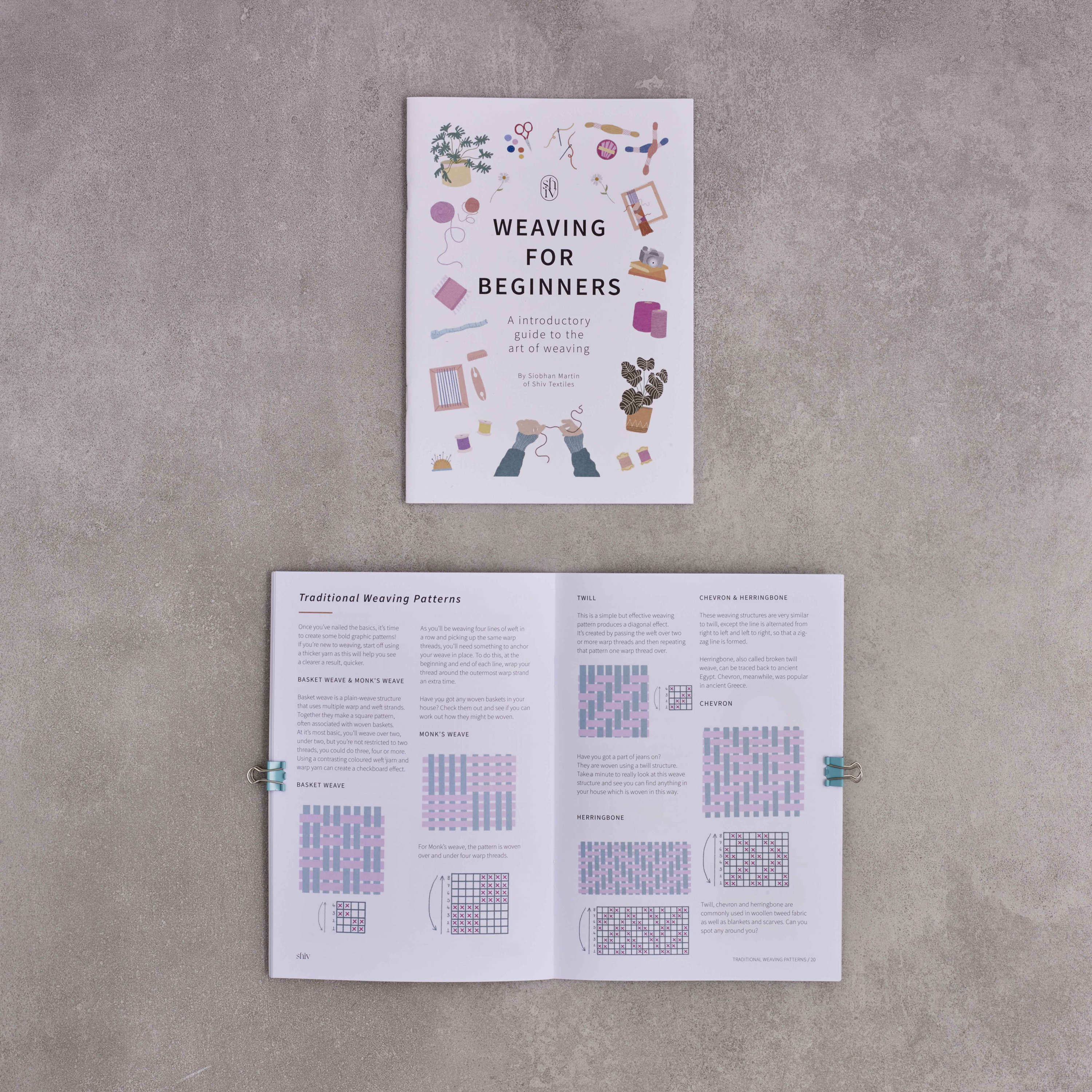 Beginners Weaving Loom Kit, Yarn & Instruction Booklet - Etsy