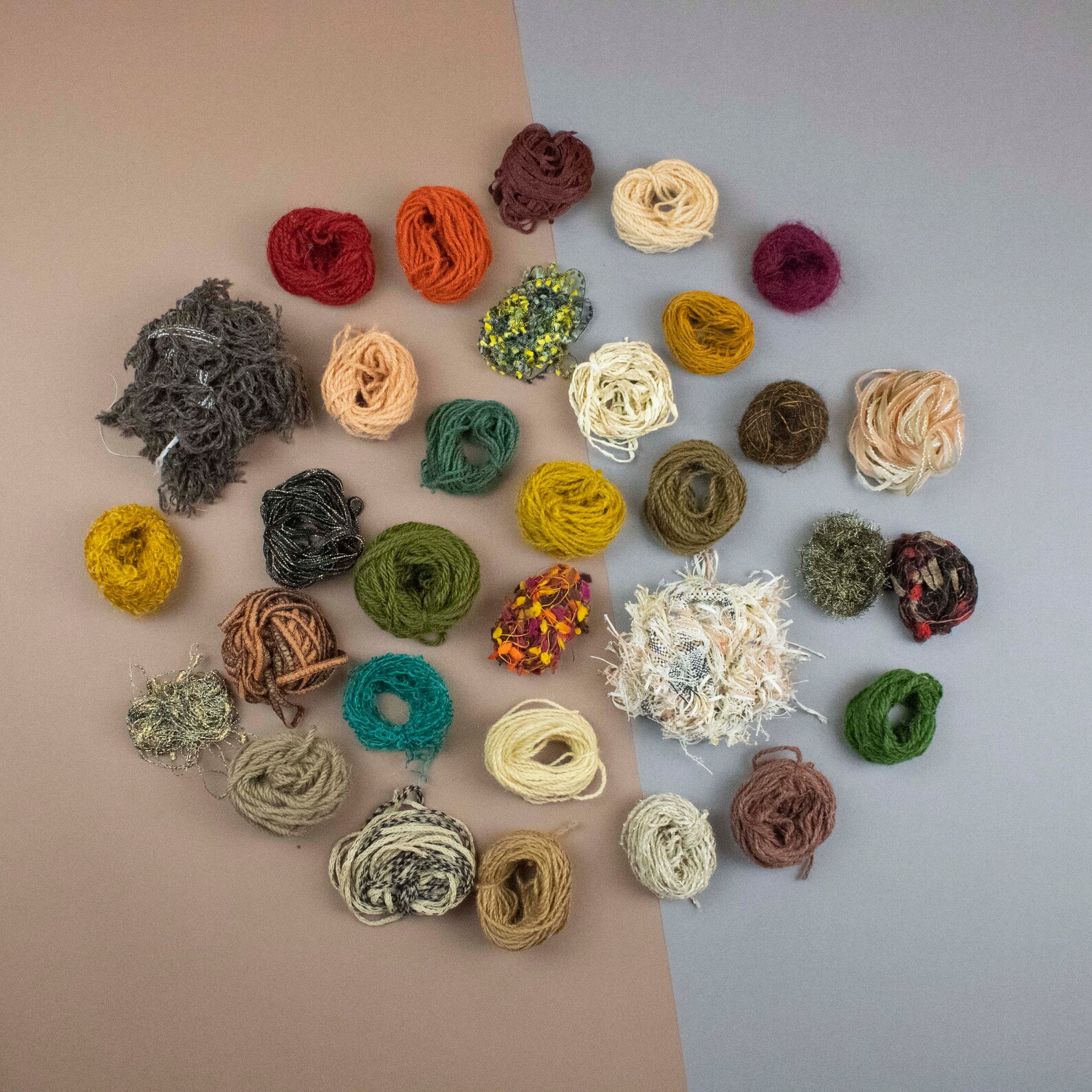 AUTUMN Yarn & Fibre Bundle With Weaving Instruction E-booklet - Etsy UK