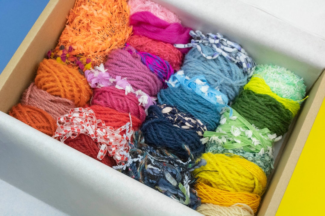 Fluorescent Yarn & Fibre Bundle With Weaving Instruction E-booklet - 30 ...