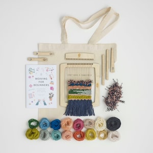 Craft Kit Weaving Frame Loom With Yarn & Tote Bag Choose - Etsy