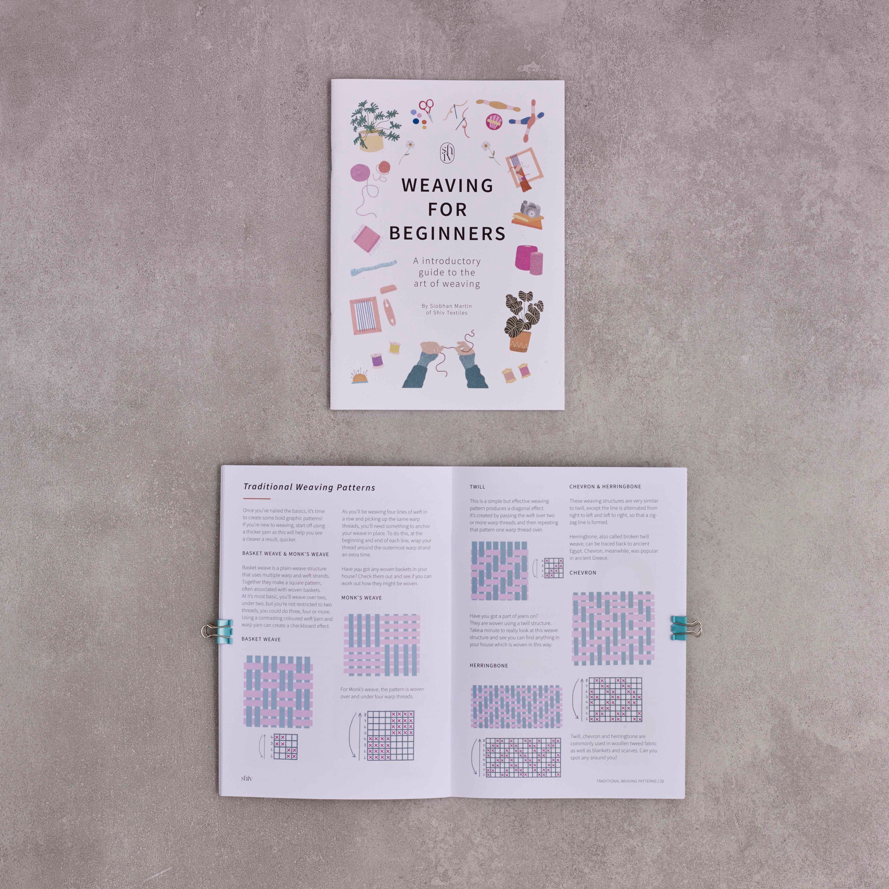 Weaving for Beginners Instruction Booklet by Shiv Textiles (e-book) - Etsy