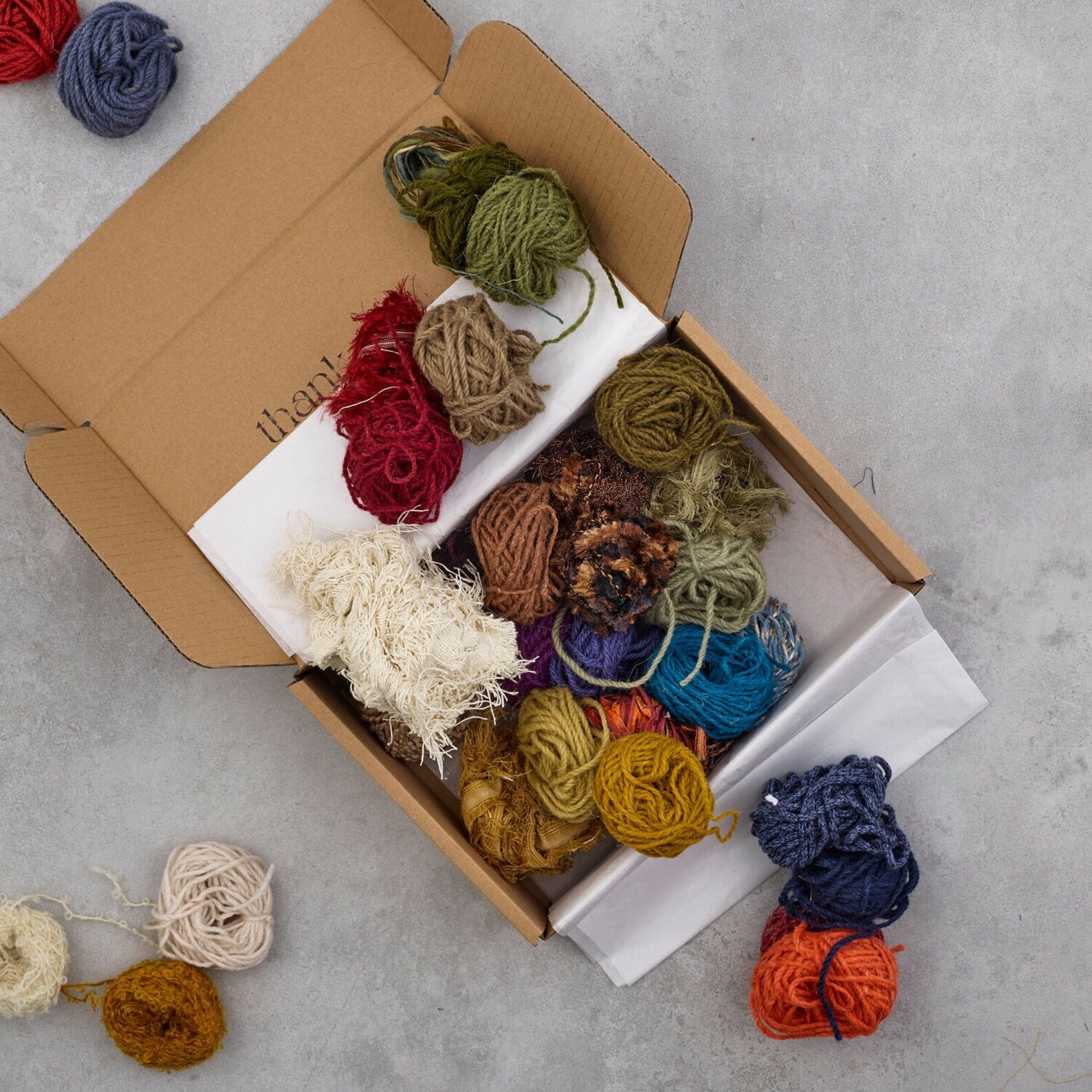 Rustic Yarn & Fibre Bundle With Weaving Instruction E-booklet - Etsy