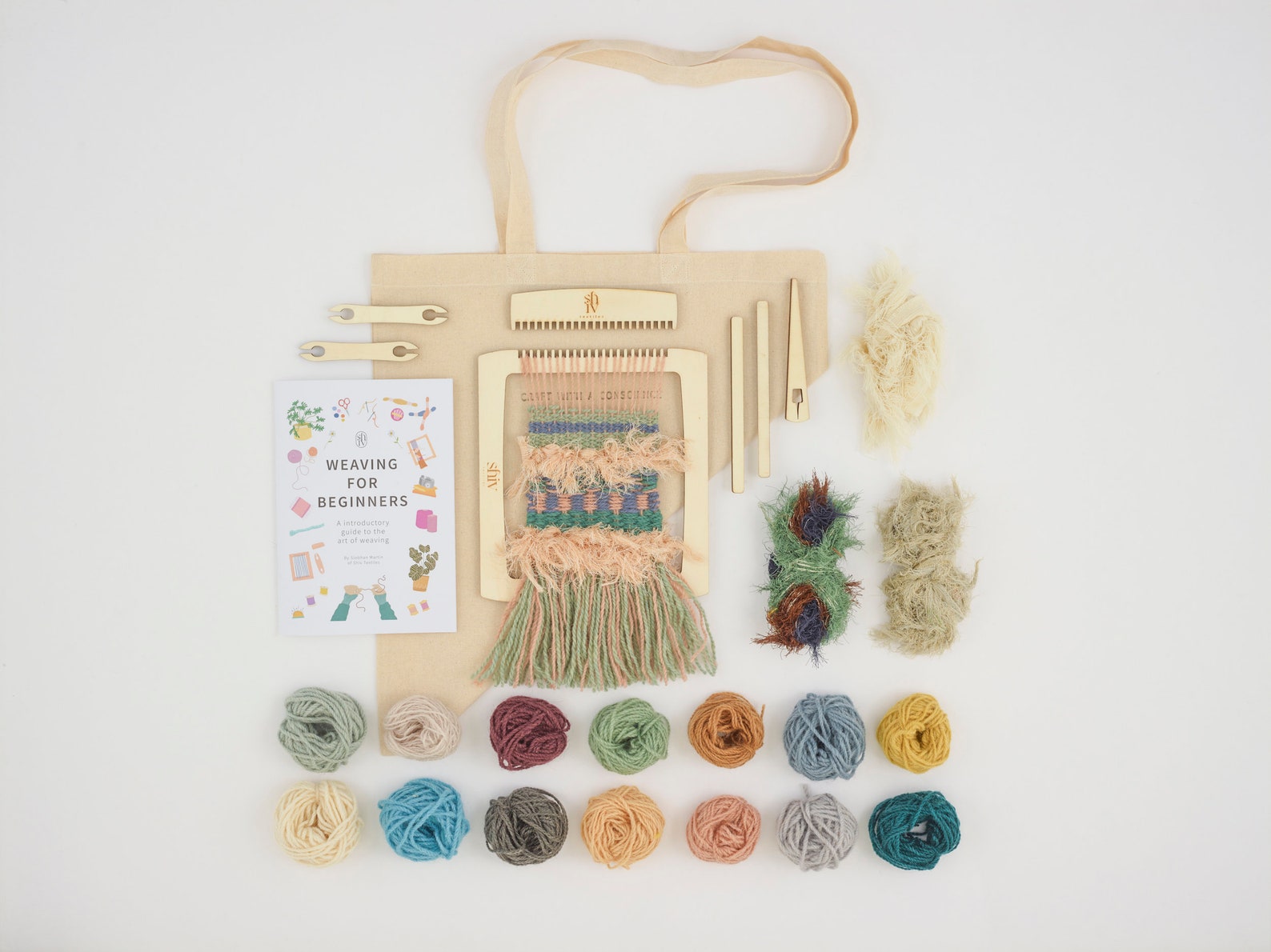 Craft Kit - Weaving Frame Loom With Yarn! Choose Your Own Coloured ...