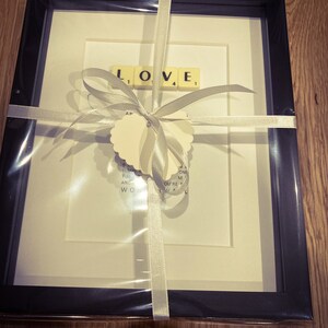 Oasis Wonderwall LOVE Scrabble Song Lyrics Valentine - Etsy