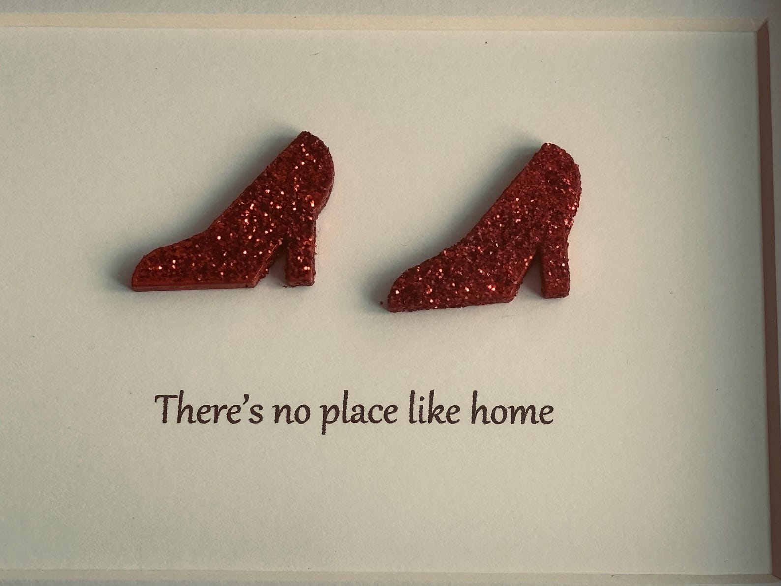 Wizard of Oz - Ruby Slippers Quote Picture - Housewarming - Mother’s ...
