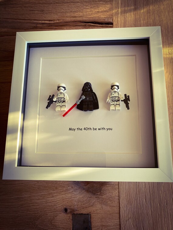 Star Wars 40th 50th Birthday Darth Vader and Stormtrooper Mini | Etsy UK