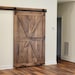 X Barn Doors Any Size Hardware Header Included Interior Sliding Door ...