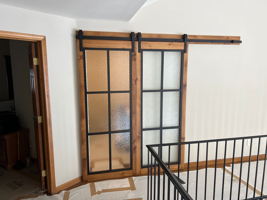 French Style Barn Doors – Any Size – Hardware + Header Included ...