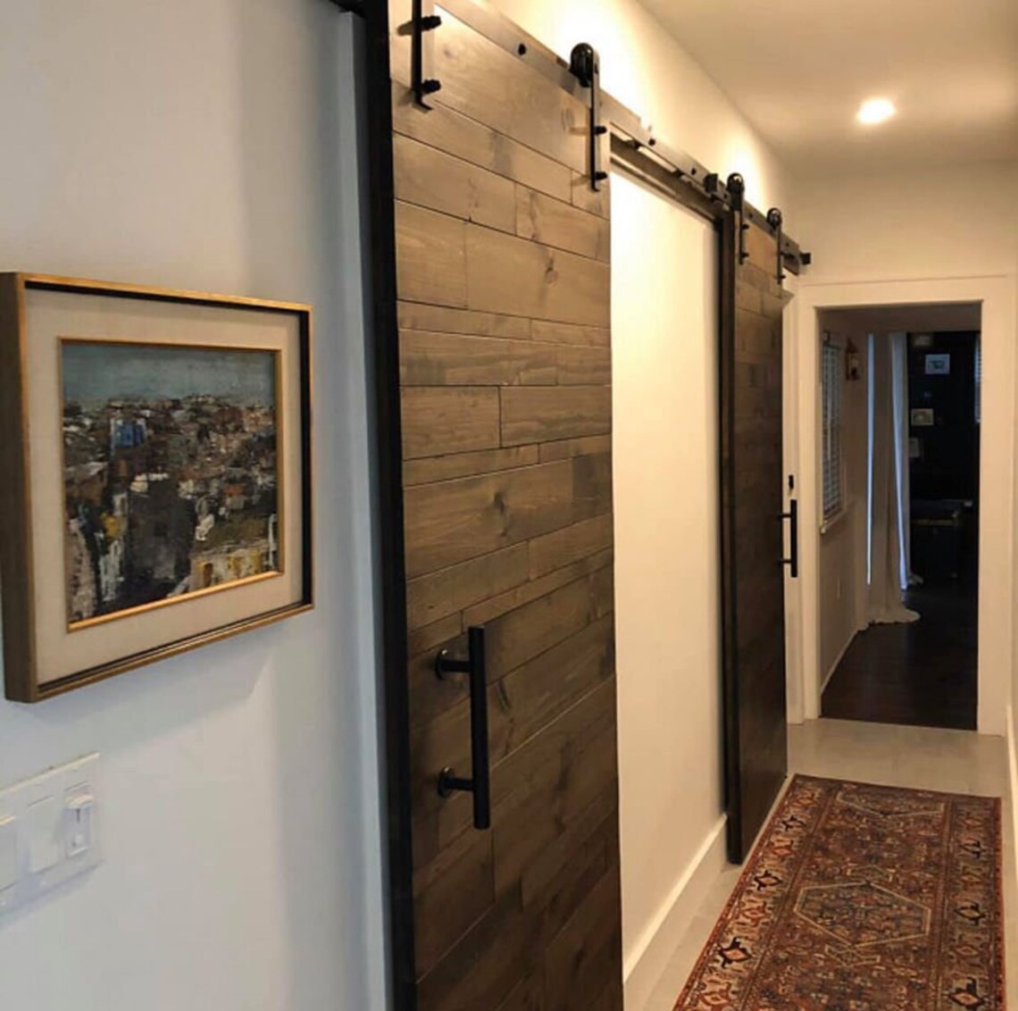 Barn Doors Any Size Hardware and Header Included Sliding | Etsy