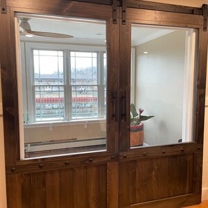 Custom Sliding Barn Door – Interior Farmhouse Style, Hardware Included ...