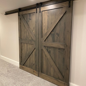 Classic Barn Doors – Any Size – Hardware + Header Included – Interior ...