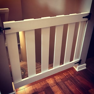 Modern Style Pet or Baby Gate - Made to Fit - Pet Security Gate ...