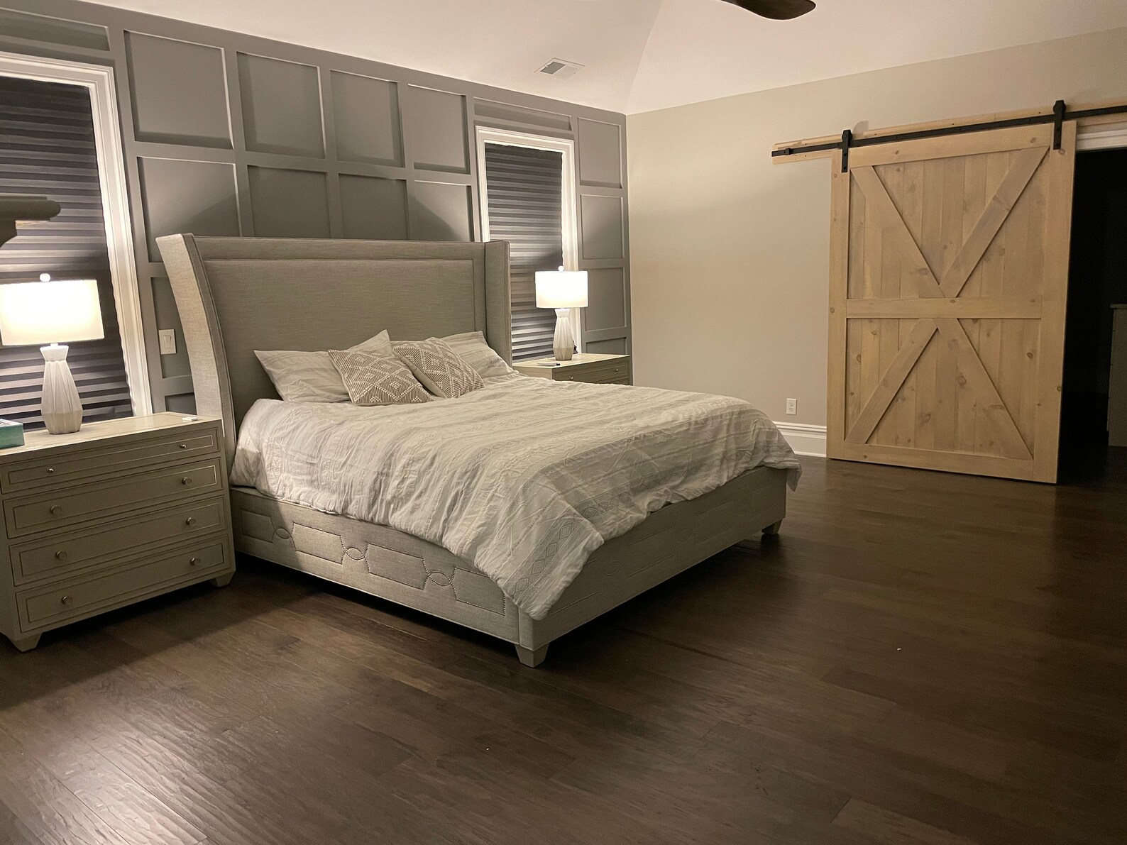 X Barn Doors Any Size Hardware Header Included Interior Sliding Door ...