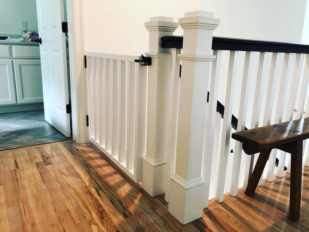 Modern Style Pet or Baby Gate - Made to Fit - Pet Security Gate ...