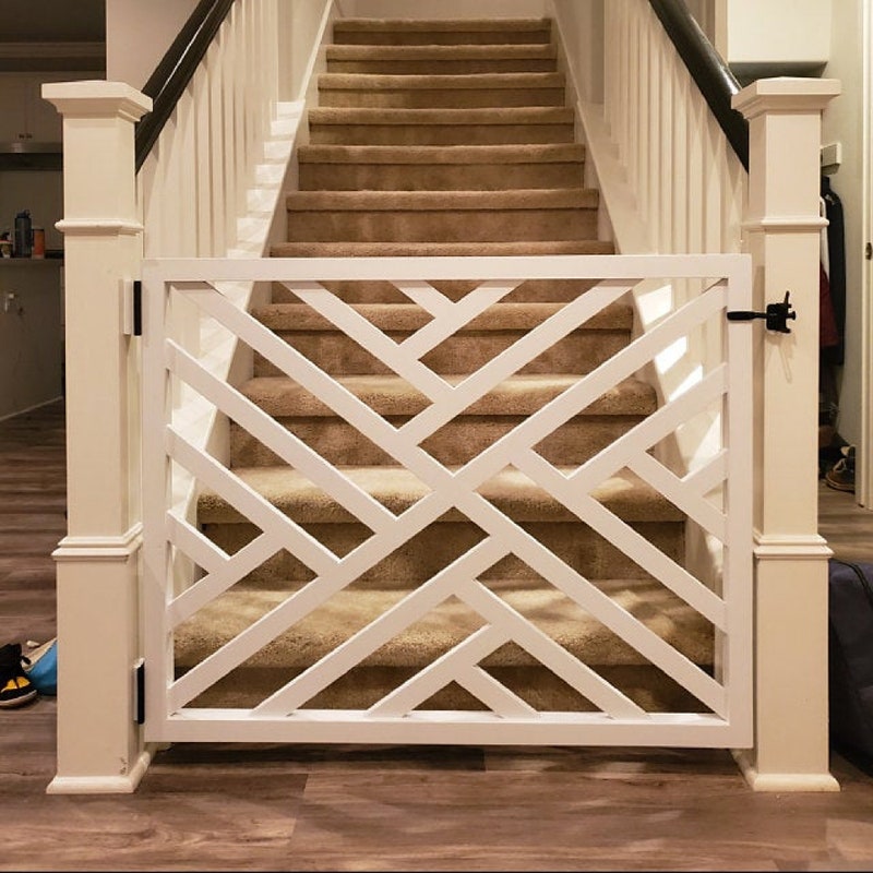 Wooden Stair Gate Door - Etsy