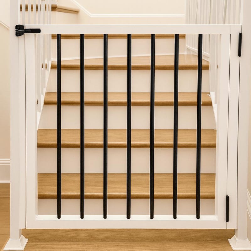 Modern Wood Baby Gate - Etsy
