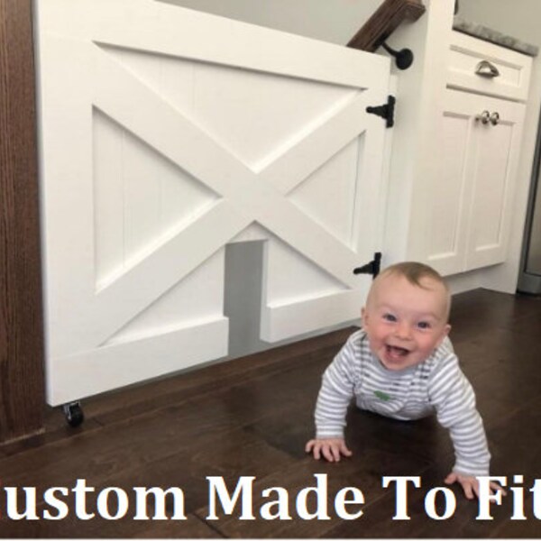 Barn Door Baby Gate - Etsy