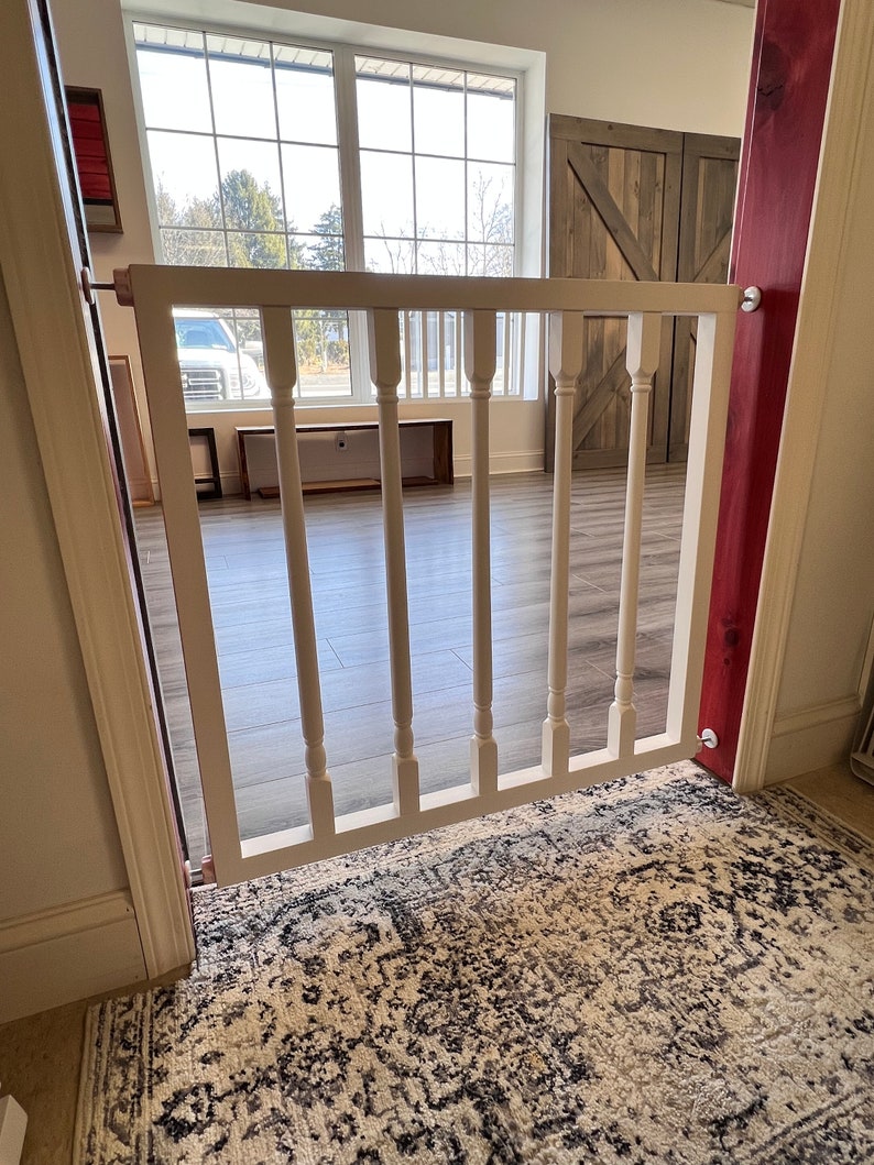 Pressure Mounted Spindle Gate Pet Security Gate Modern - Etsy