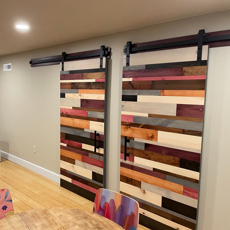 Double Sliding Barn Door - Etsy