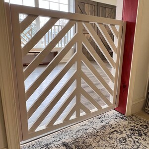 Modern Style Pet or Baby Gate - Made to Fit - Pet Security Gate ...