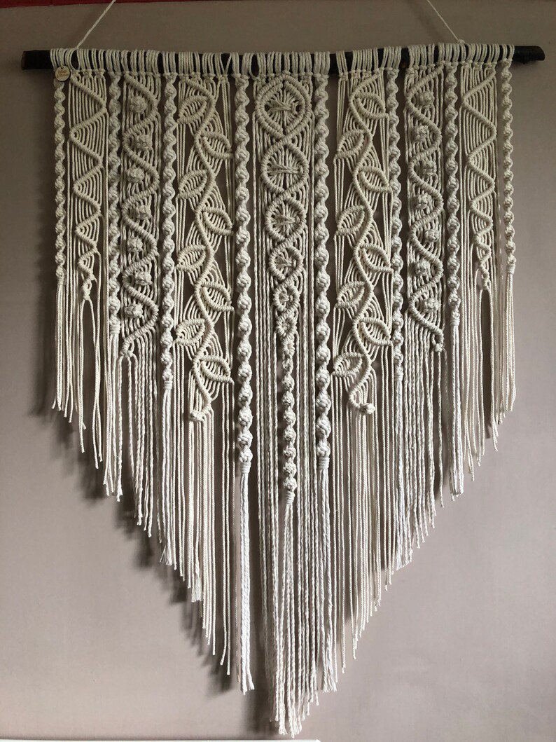 Large macrame wall hanging bohemian woven wall decor | Etsy
