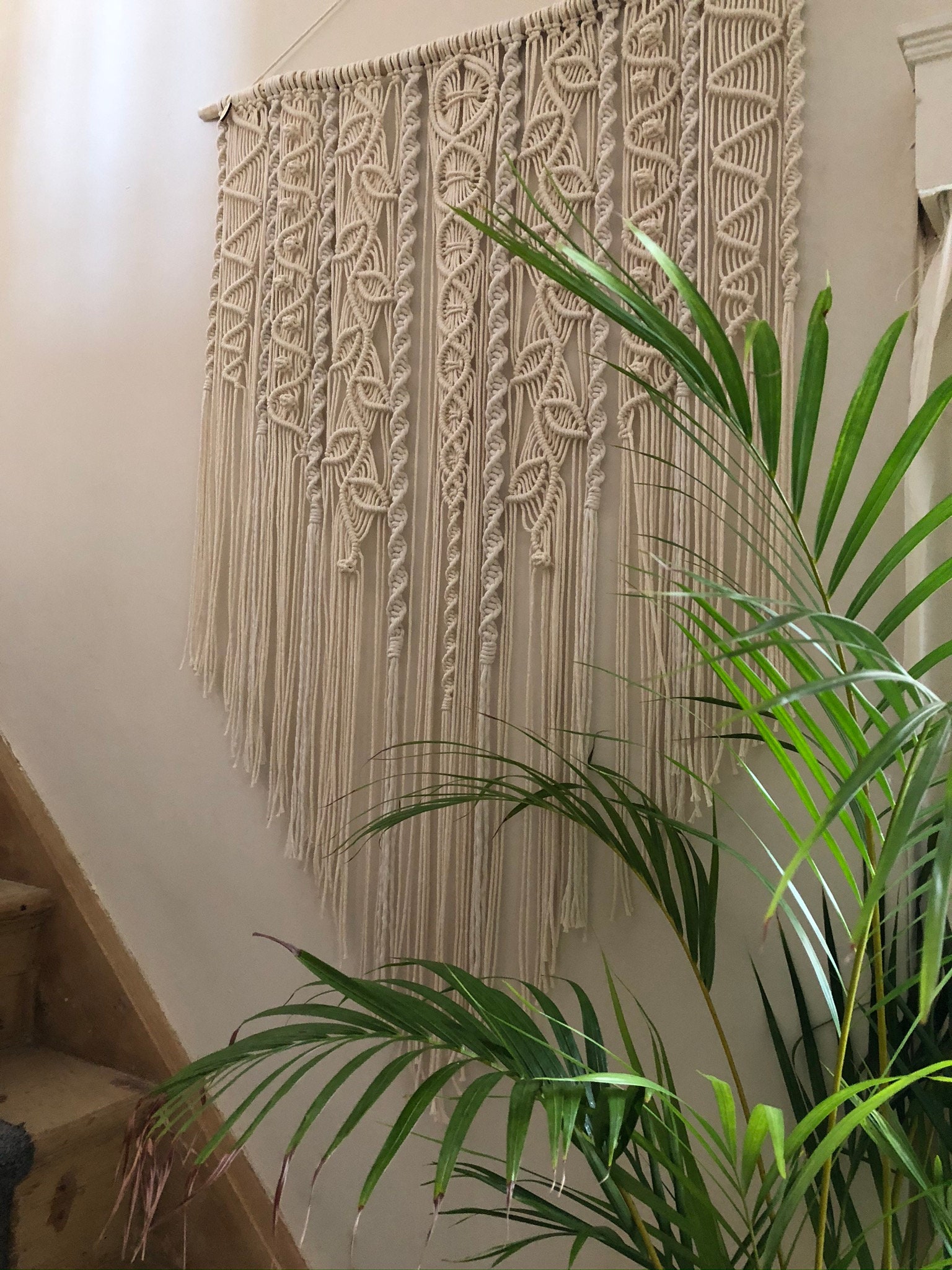 Intricate macrame wall hanging Bohemian woven wall decor - Etsy Nederland