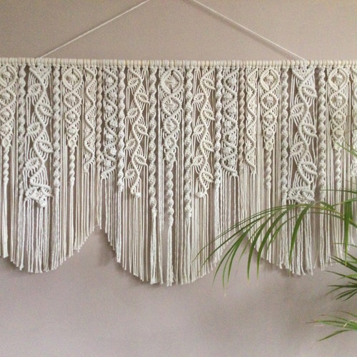 CUSTOM Large Macrame Wall Hanging Bohemian Woven Macrame Art - Etsy
