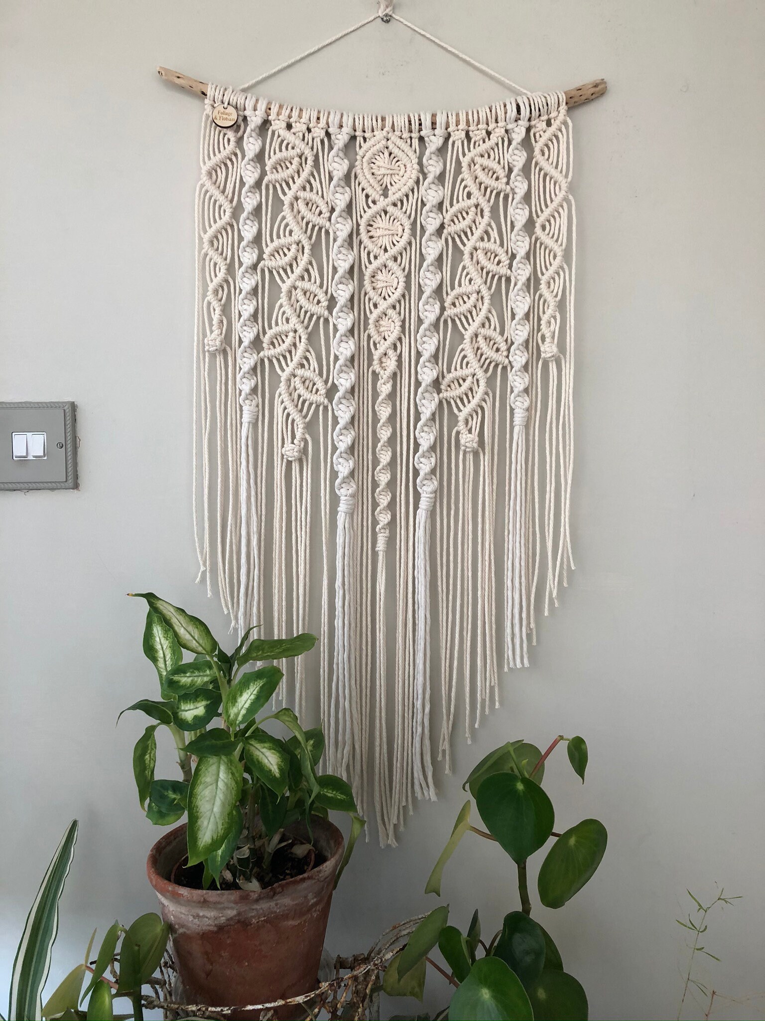 Intricate macrame wall hanging Bohemian woven wall decor | Etsy