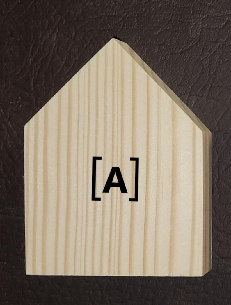10 or 20 House Shapes, Christmas Village, Holiday Village... Solid Wood ...