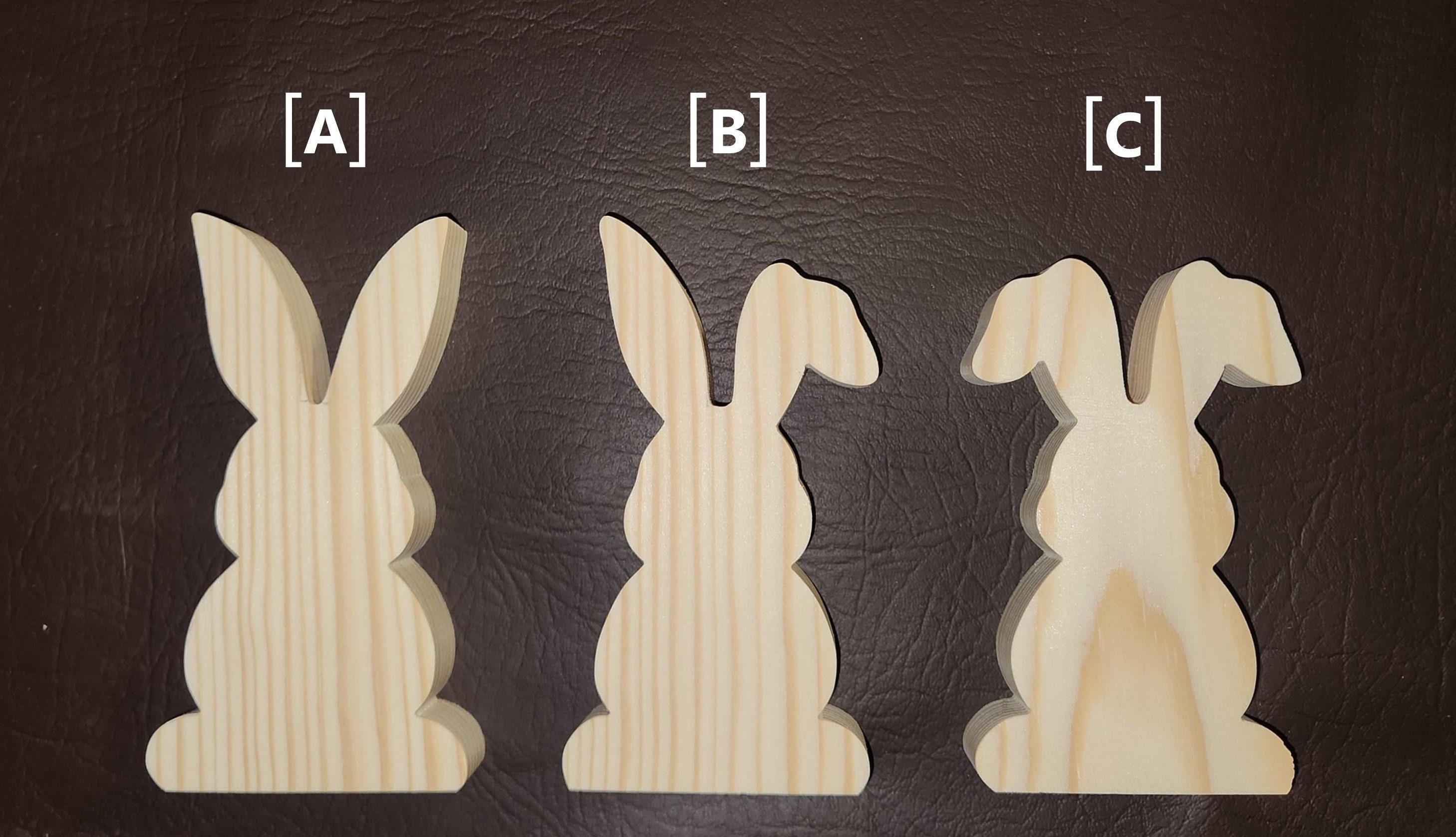 10 or 20... 3-1/2 Easter Bunny Cutouts, Wooden Easter Bunny, Tier Tray ...