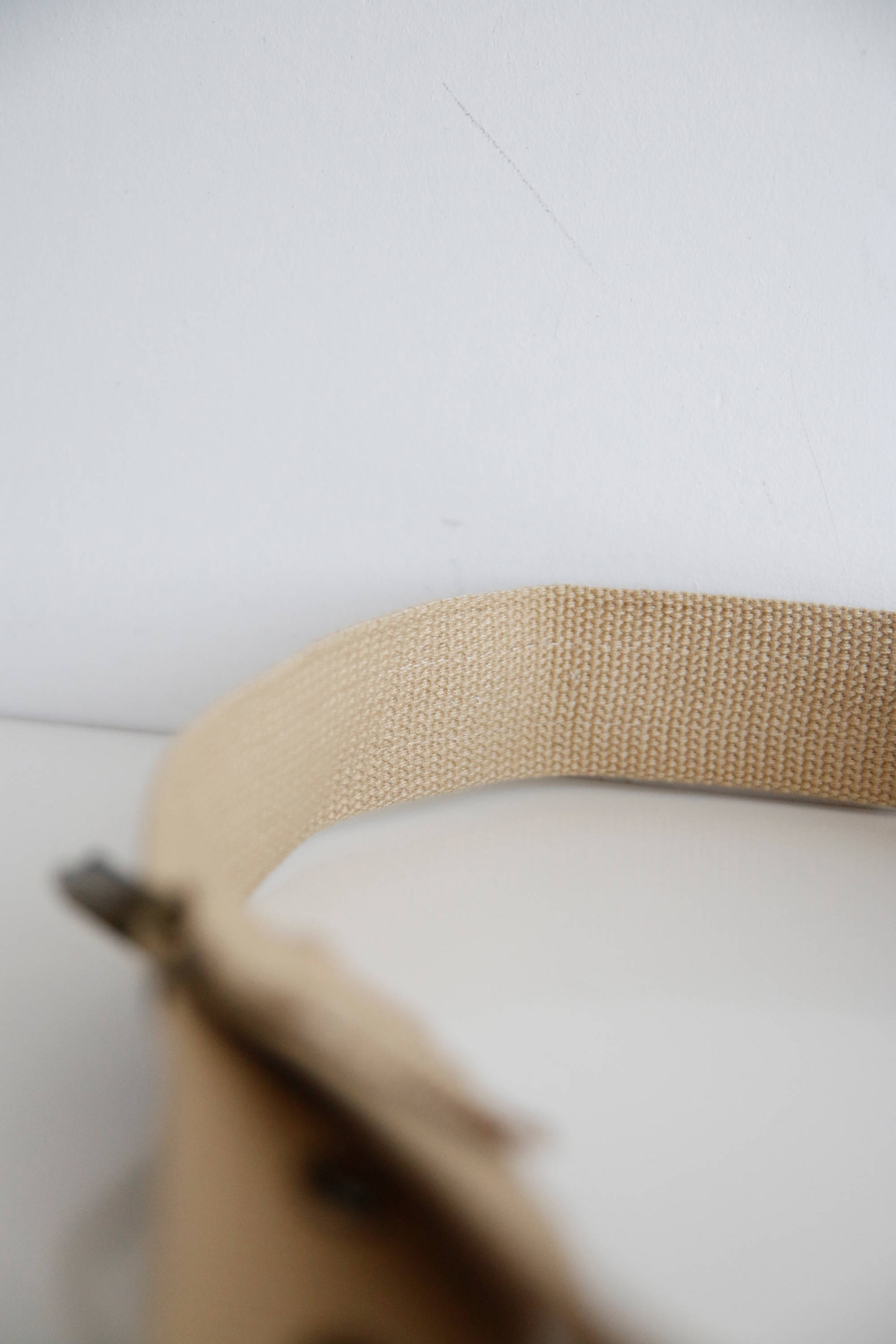 Vintage Canva Belt Beige Belt Femine Canvas Belt Canvas Belt Cotton ...