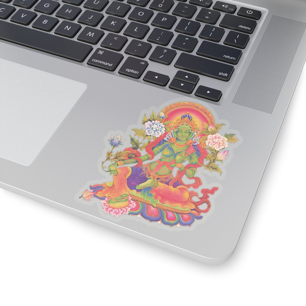 Green Tara Sticker: Buddhist Art Decal, Feng Shui Decor - Etsy