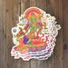 Green Tara Sticker: Buddhist Art Decal, Feng Shui Decor - Etsy